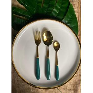 Promo SENDOK SET KERAMIK EMERALD STAINLESS GOLD LENGKAP ATAU BISA PER ...