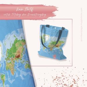 Jual Kain motif untuk membuat totebag I kain panel buat totebag ...
