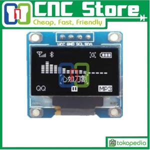 Jual LCD OLED 0.96 INCH WHITE I2C 0.96 128X64 DISPLAY MODULE [DSP-0004A ...