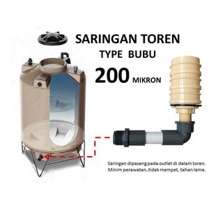 Jual Saringan Toren - Type Bubu 200 mikron Air tandon roof tank - Kota ...