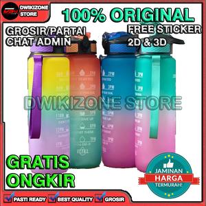 Jual 100 ORIGINAL BOTOL MINUM MOTIVASI VIRAL TRITAN 1L 1 LITER 1LITER ...