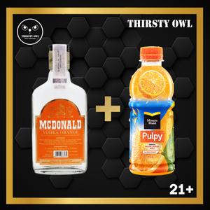 Jual Mc Donald / Mcdonald Vodka Orange 180ml + 1 Pulpy Orange - Jakarta ...