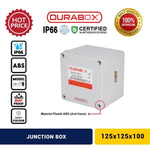 Promo Junction Box Panel Plastik 125x125 x 100 mm Durabox HANDAL ...