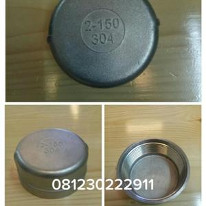 Jual DOP / END CAP 1 INCH STAINLESS 304 DRAT DALAM / TUTUP PIPA ...