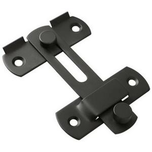 Jual Matte Black Stainless Steel Gate Latches Flip Latch Safety Door ...