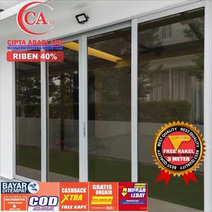 Jual Stiker Kaca Film Riben Rayben Hitam One way Kaca Film Mobil Rumah ...