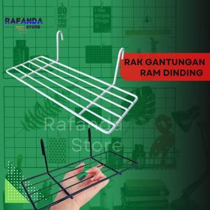 Jual Rak gantungan ram minimalis ragan besi kawat ram hijang hiasan ...