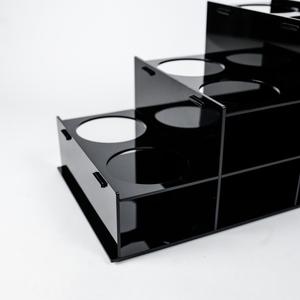 Jual RAK / DISPLAY BOTOL SIRUP / SYRUP / ORGANIZER MINUMAN KAFE / 6 ...