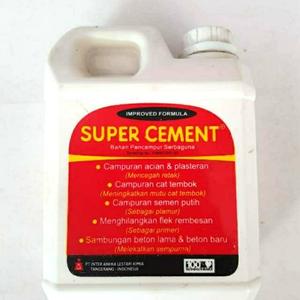 Jual SUPER CEMENT LEM BETON CAMPURAN ACIAN PLESTERAN MENCEGAH RETAK ...