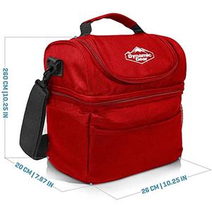 Promo Dynamic Gear Refrigerated Lunch Box Tote Bag, Large(Red) Cicil 0% ...