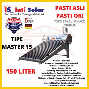 Jual INTI SOLAR THE MASTER 150ltr PEMANAS AIR SURYA IntiSolar Water ...