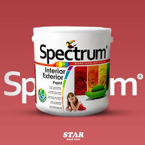 Jual Spectrum Cat Tembok Warna MERAH Spesial Galon 6 Kg Interior ...
