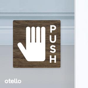 Jual Acrylic Sign Push Pull Icon Signage Board Label Akrilik Pintu ...