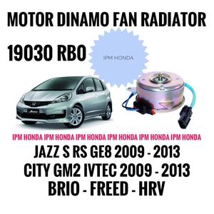 Jual Motor fan radiator Honda Jazz S RS GE8 2009 2010 2011 2012 2013 - Jakarta Timur - Sparepart ...