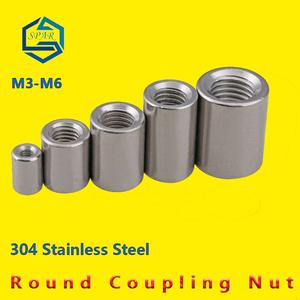 Jual Coupling Nut [M3 M4 M5 M6 ] Extend Long Round Nuts PTSent - Kota ...