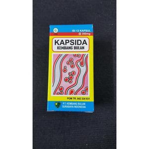 Jual KAPSIDA Kapsul bersih darah | Obat Jerawat | Kembang Bulan GATAL ...