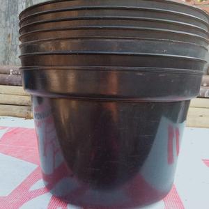 Jual pot hitam ukuran 50 cm. pot tanaman hias atau pot pohon buah ...