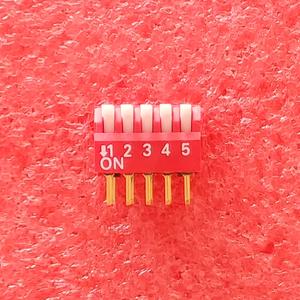 Jual Dip switch Pitch 5 bit 5 positions Way Slide Type dip 5p Piano ...