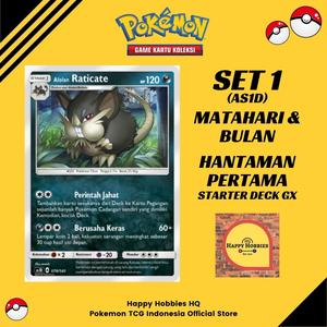 Jual Pokemon TCG Indonesia AS1D 078/140 Alolan Raticate - Kota Surabaya ...