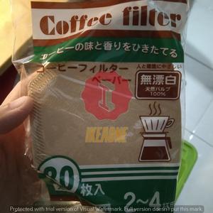 Jual Daiso / kyowa Saringan filter kopi kertas 1 pack kertas coffee ...