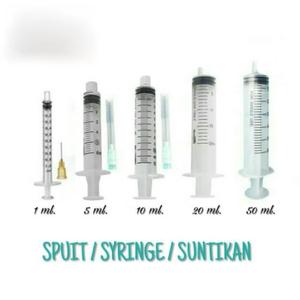 Jual Alat Untuk Injeksi/ syringe onemed / Spuit Needle Pinggir - 50cc ...