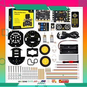 Jual Keyestudio Micro:Bit V2 Robot Car STEAM Smart Turtle Robot Kit for ...