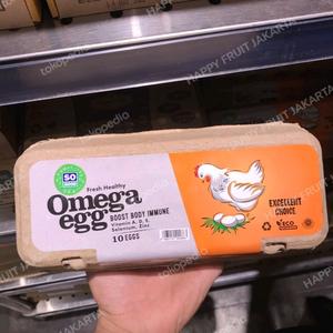 Jual telur omega 3 so good omega egg Boost body immune isi 10 butir ...