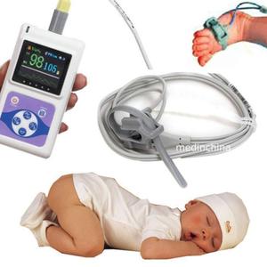 Jual Neonatal Infant pediatric Kids Pulse Oximeter Spo2 Monitor 24hr PC ...