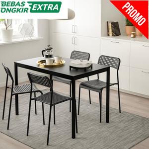 Jual ID Meja Makan Dining Table TR Dengan 4 Kursi Minimalis 110x67cm ...