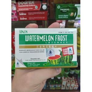 Jual SANJIN WATERMELON FROST LOZENGES 12 TABLET - Kota Medan ...