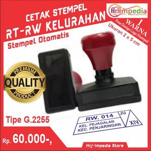 Jual Cetak Stempel RT-RW Cetak Stempel Otomatis - Cetak Stempel Warna ...