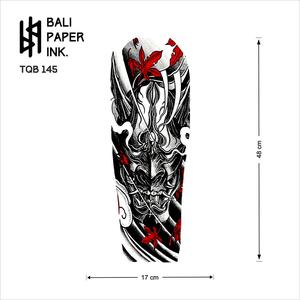Jual New Bali Paper Ink Fullarm Temporary Tattoo - Tato Full Tangan ...