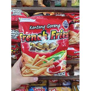 Jual FRENCH FRIES 2000 SIANTAR TOP SNACK KENTANG GORENG 62g - Kota ...