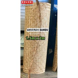 Jual New Anyaman Bambu 1.5Mx2M | Gedek Gedeg Meteran Dinding Plafon ...
