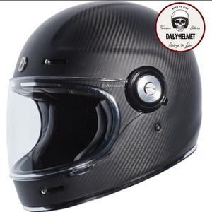 Jual TORC T1 FLAT BLACK TRANS CARBON | HELM FULL FACE RETRO | TORC ...