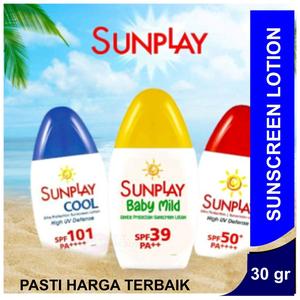 Jual SUNPLAY ULTRA PROTECTION SUNSCREEN LOTION Spf 50+ /COOL Spf 101 ...