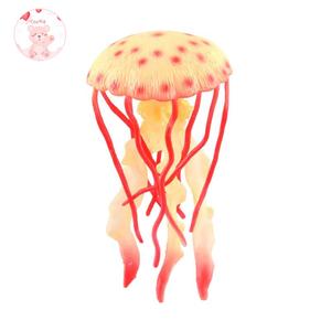 Jual Jellyfish Model Ocean Creatures Model Realistic Soft Figurine ...