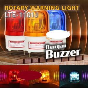 Jual FORT Warning Light BUZZER 220V 12V 24V DC Lampu Rotary LTE1101 ...