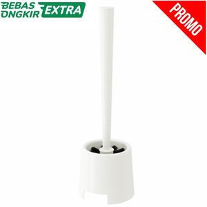 Jual ID Sikat Wc Toilet Kamar Mandi Dengan Wadah Praktis Original_Putih ...