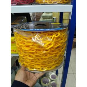 Jual Rantai Plastik Pvc Berkualitas 6 mm x 50 meter Penghubung Traffic ...