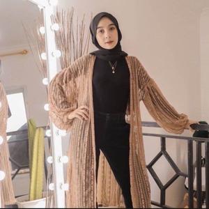 Jual KARDIGAN BROKAT WANITA / CARDIGAN LACE OUTER / KARDIGAN BRUKAT ...