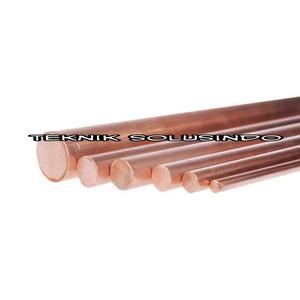 Jual as tembaga grounding rod 12mm x 200mm tembaga solid - Jakarta ...
