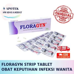 Jual FLORAGYN STRIP TABLET - Obat Keputihan ISK Infeksi Kewanitaan ...