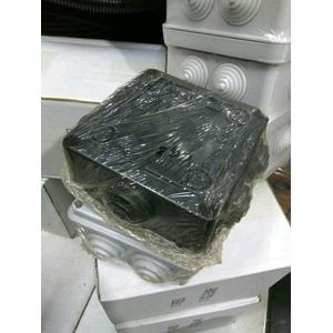 Jual DURADUS 100 x 100 x 50 mm HITAM JUNCTION BOX PLASTIK 10x10 cm ...