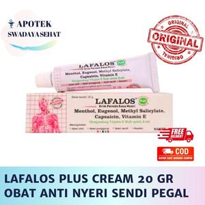 Jual LAFALOS PLUS Cream 20 GR - Obat Krim Nyeri Otot Sendi Terkilir ...