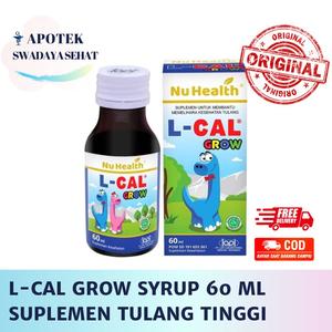Jual L-CAL GROW Syrup 60 ML - Suplemen Kesehatan Tulang Tinggi Anak ...