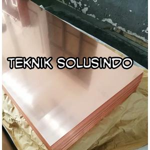 Jual plat tembaga 3mm x 100mm x 100mm - Cooper plat 3mm copper plate ...
