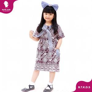 Jual Dress Batik Anak Perempuan Original Cap Model Dress Japan Cantik ...