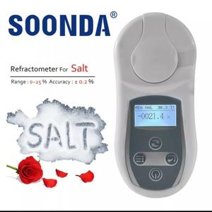 Jual 2-in-1 Auto Digital Refractometer Salinity Meter Apply to Soup ...