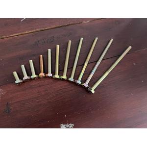 Jual Baut Mur M8 x 50 / Baut 12 panjang 5 cm KUNING - Kab. Bandung ...